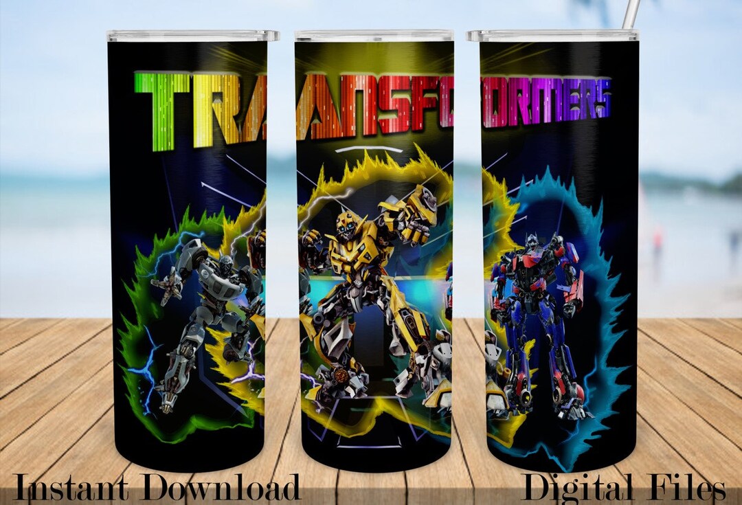 Transformers Tumbler Design, 20 Oz Straight and Taper Tumbler Design ...