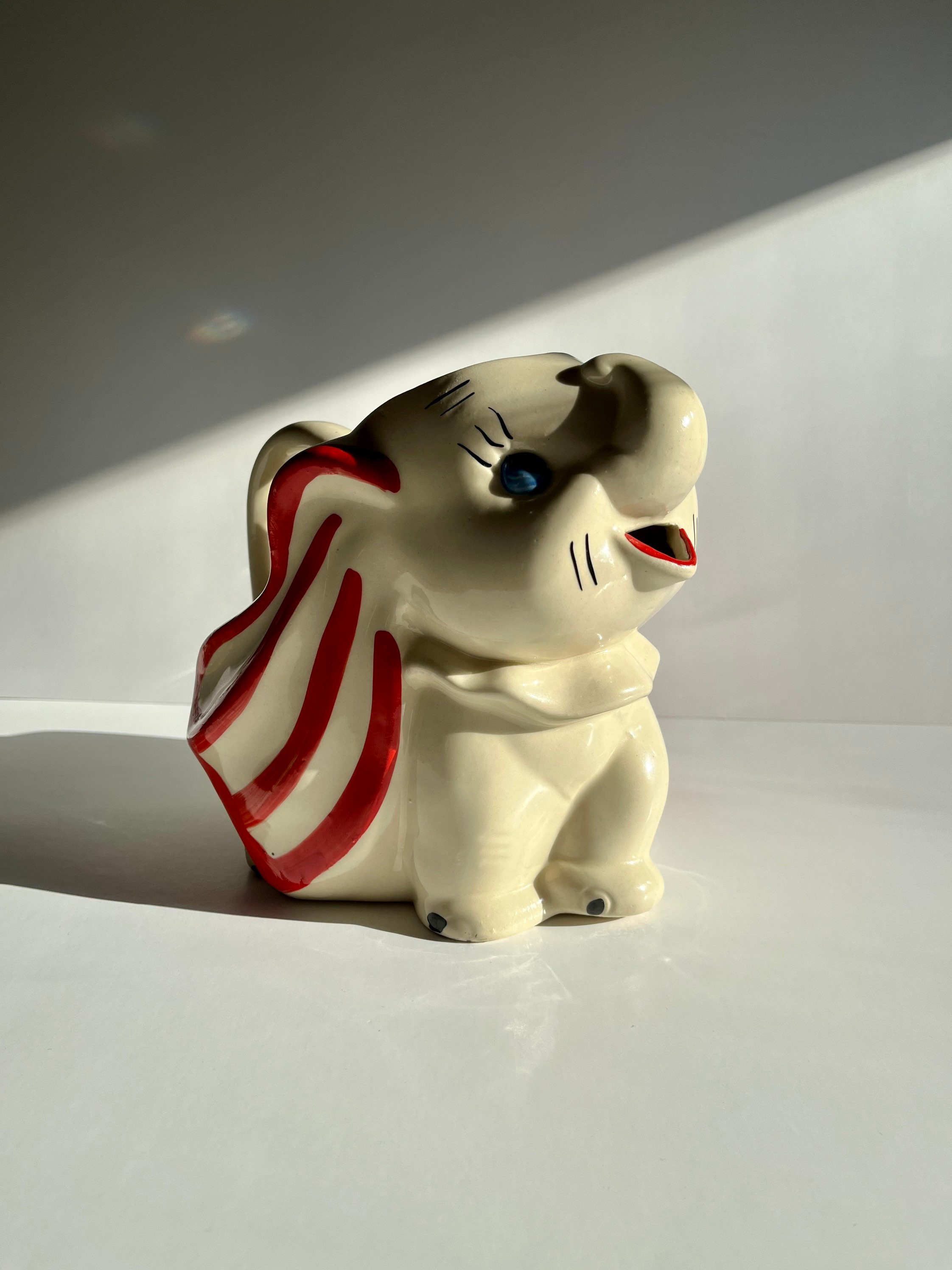 Vintage Elephant Pitcher - Etsy