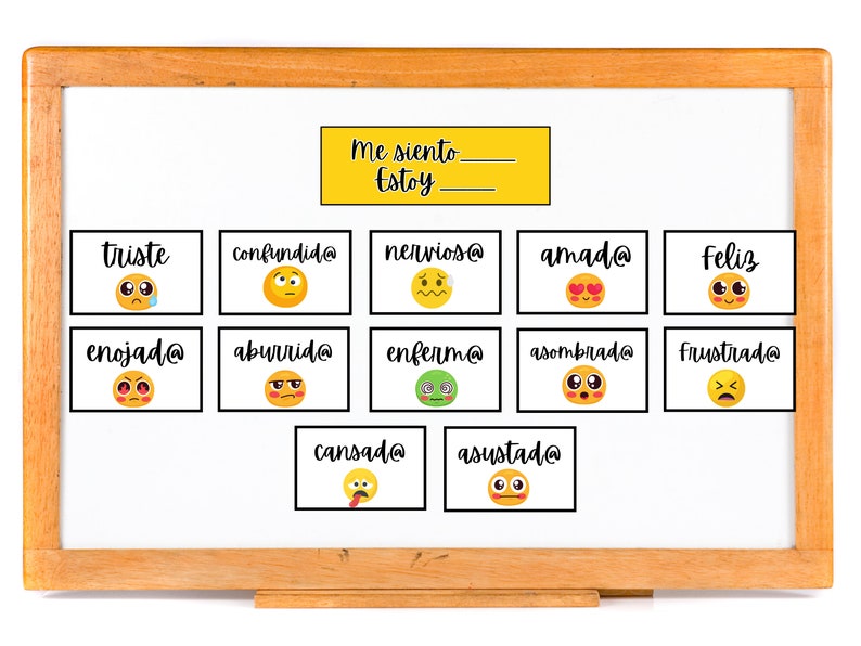 How Am I Feeling? Emotions Poster, Las Emociones, Montessori Materials ...