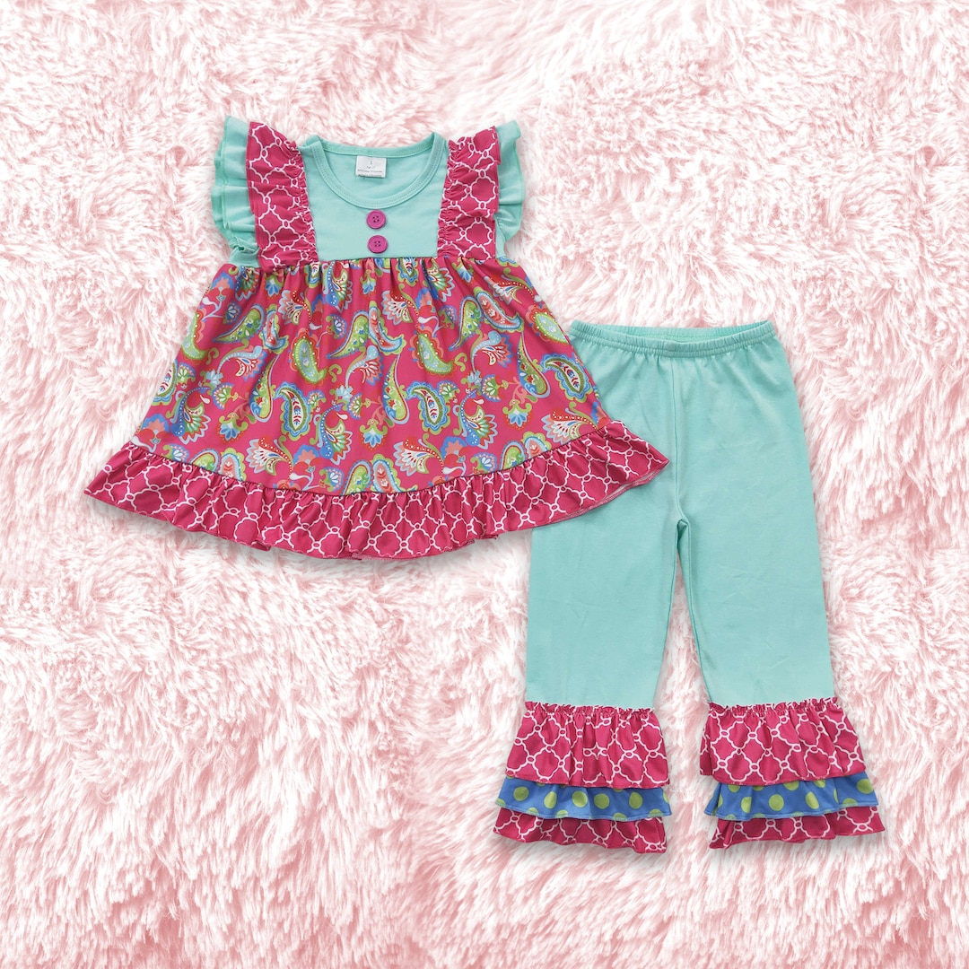 Toddler Girl Spring Outfit,spring Summer Girls Clothing,baby Toddler ...