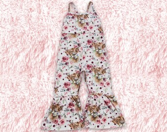 Cow Overalls Kids - Etsy
