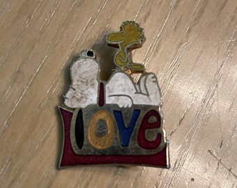 Vintage 1970's Aviva Snoopy Stick Pin Snoopy&woodstock - Etsy