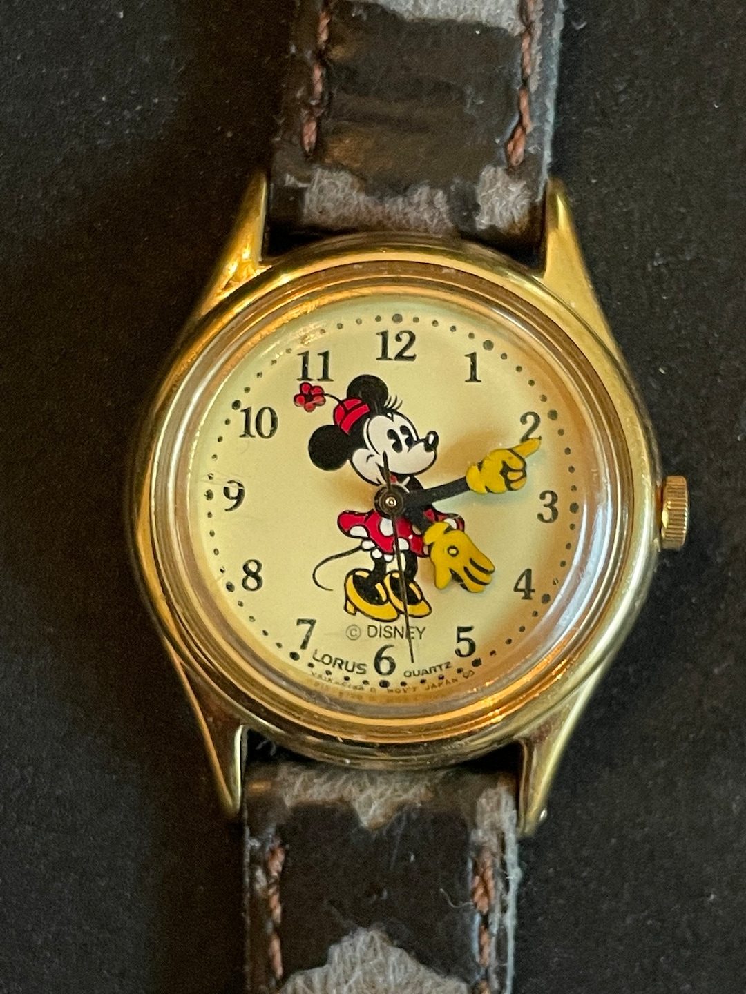 Vintage Minnie Mouse Watch - Etsy