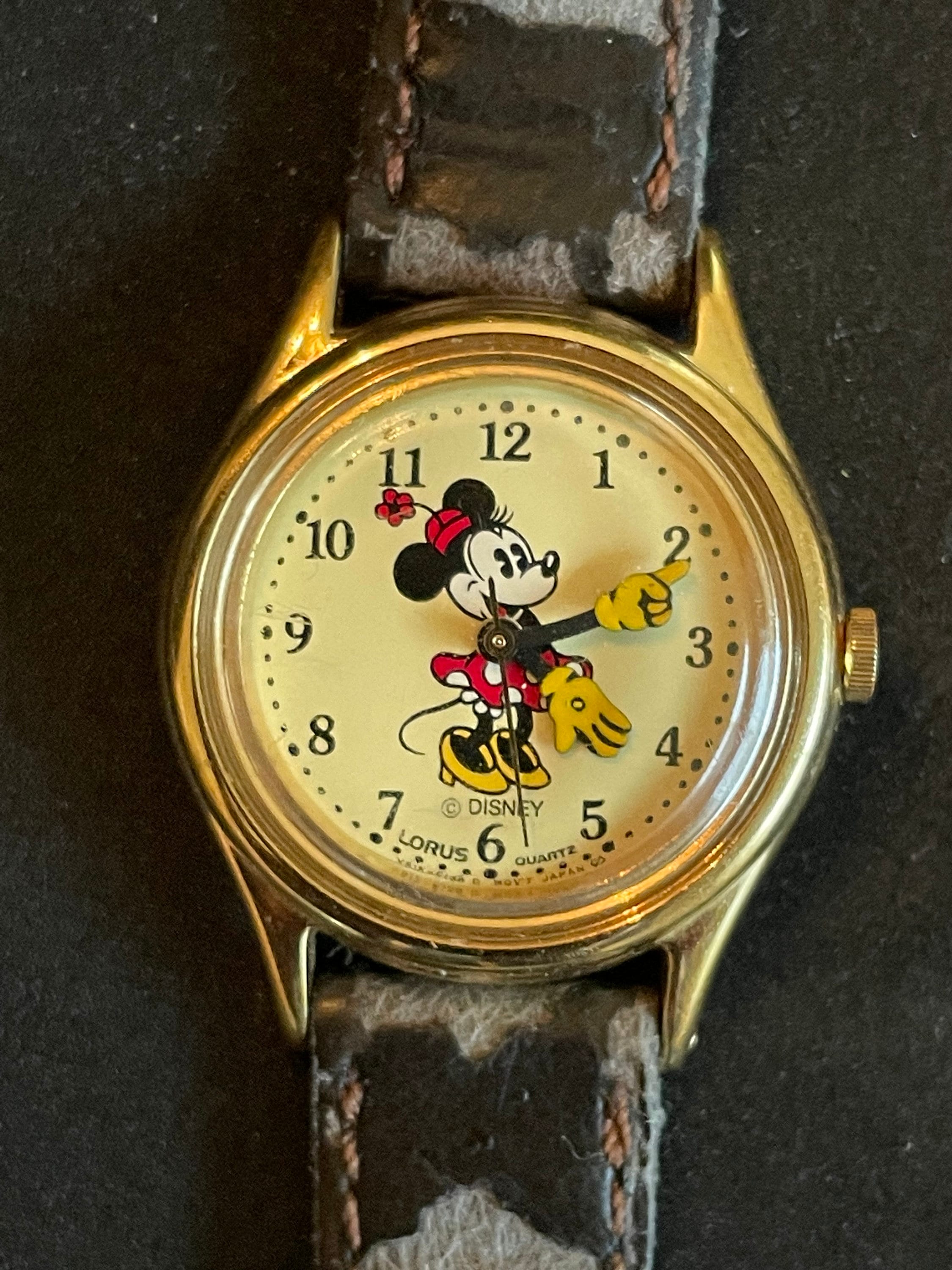 Vintage Minnie Mouse Watch - Etsy