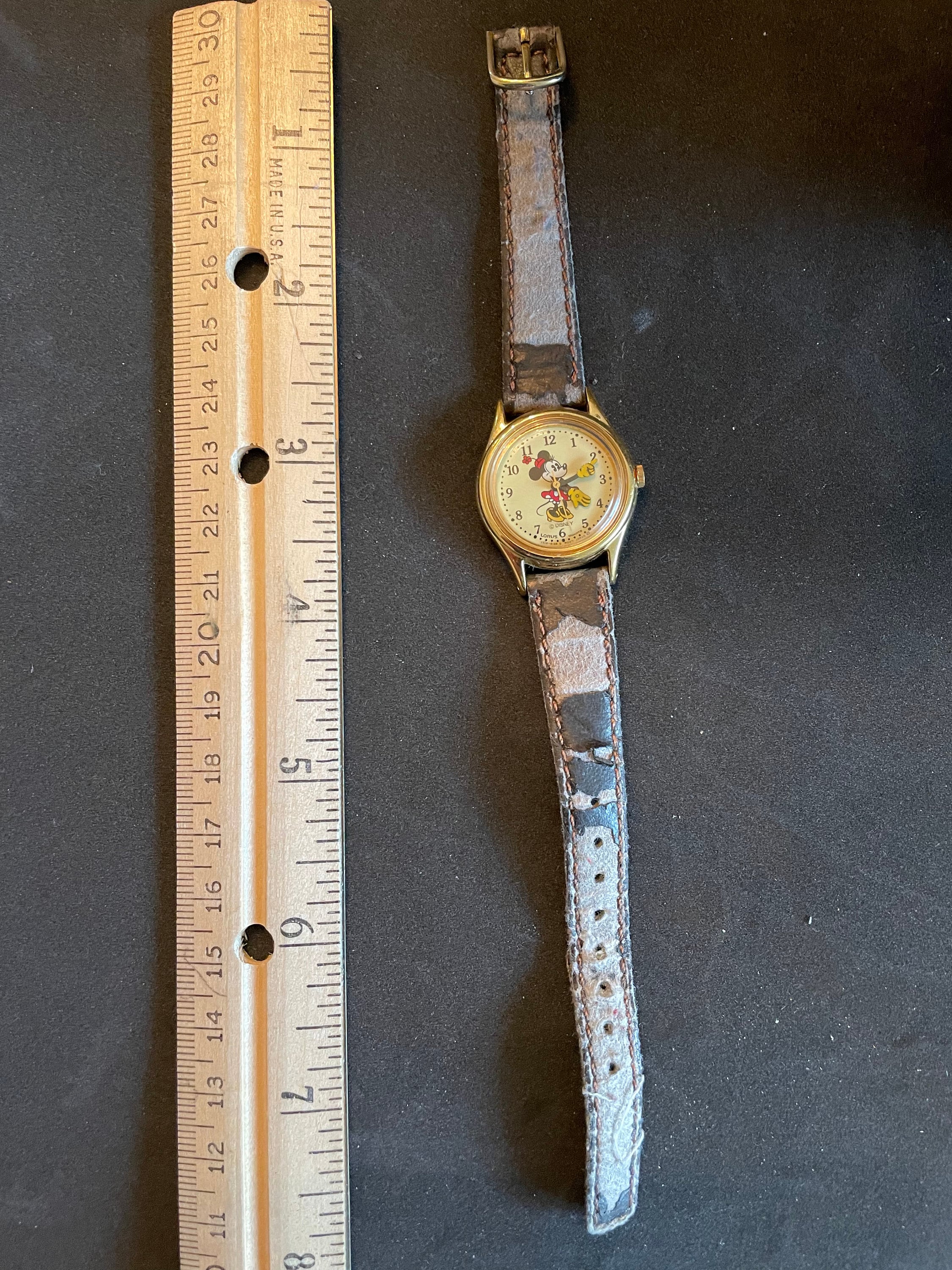 Vintage Minnie Mouse Watch - Etsy