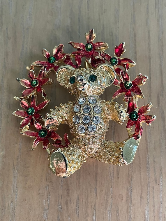 teddy bear rhinestone - Gem