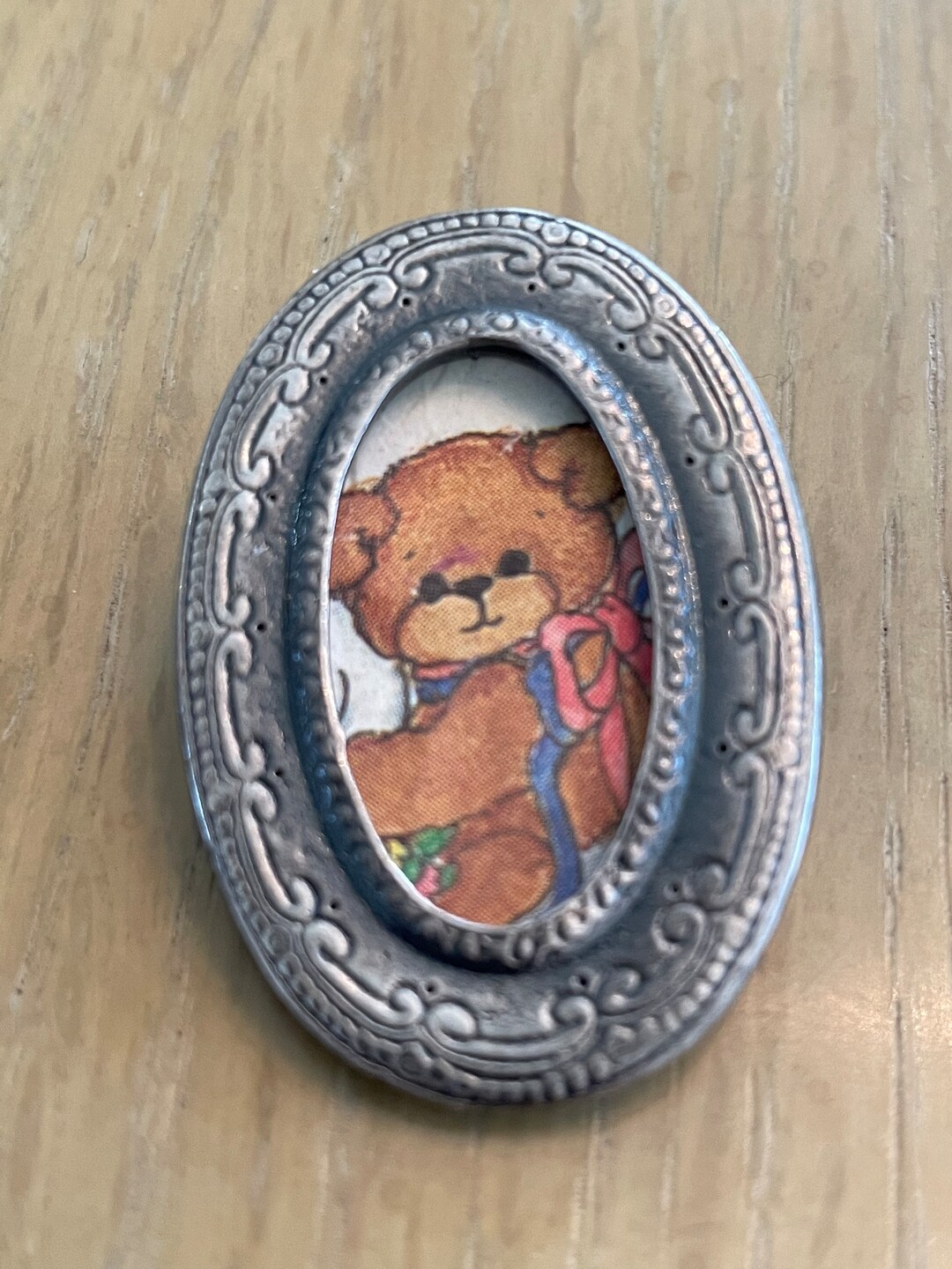 Vintage Lucy Bear Pin - Etsy