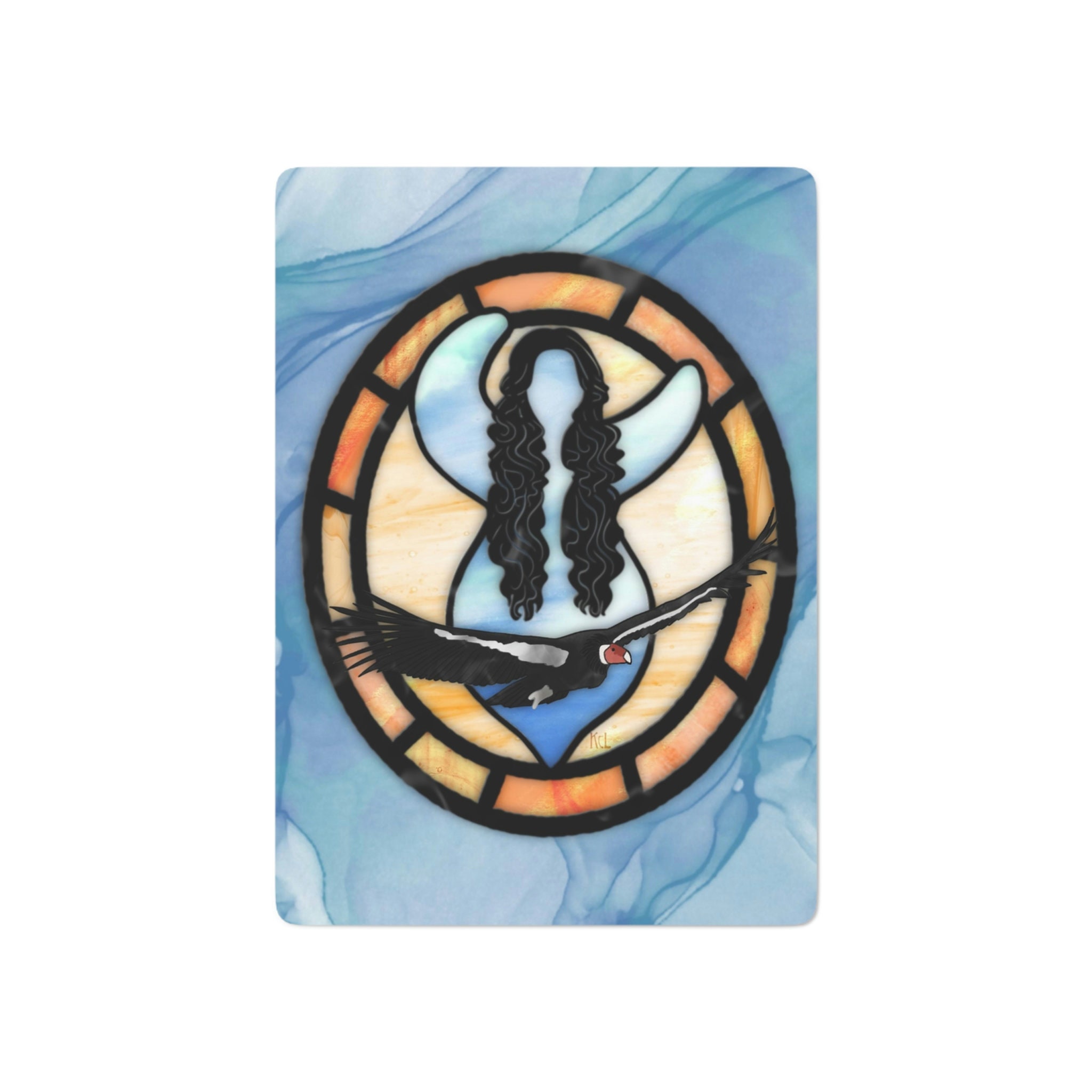 California Condor Goddess Playing Cards - Etsy