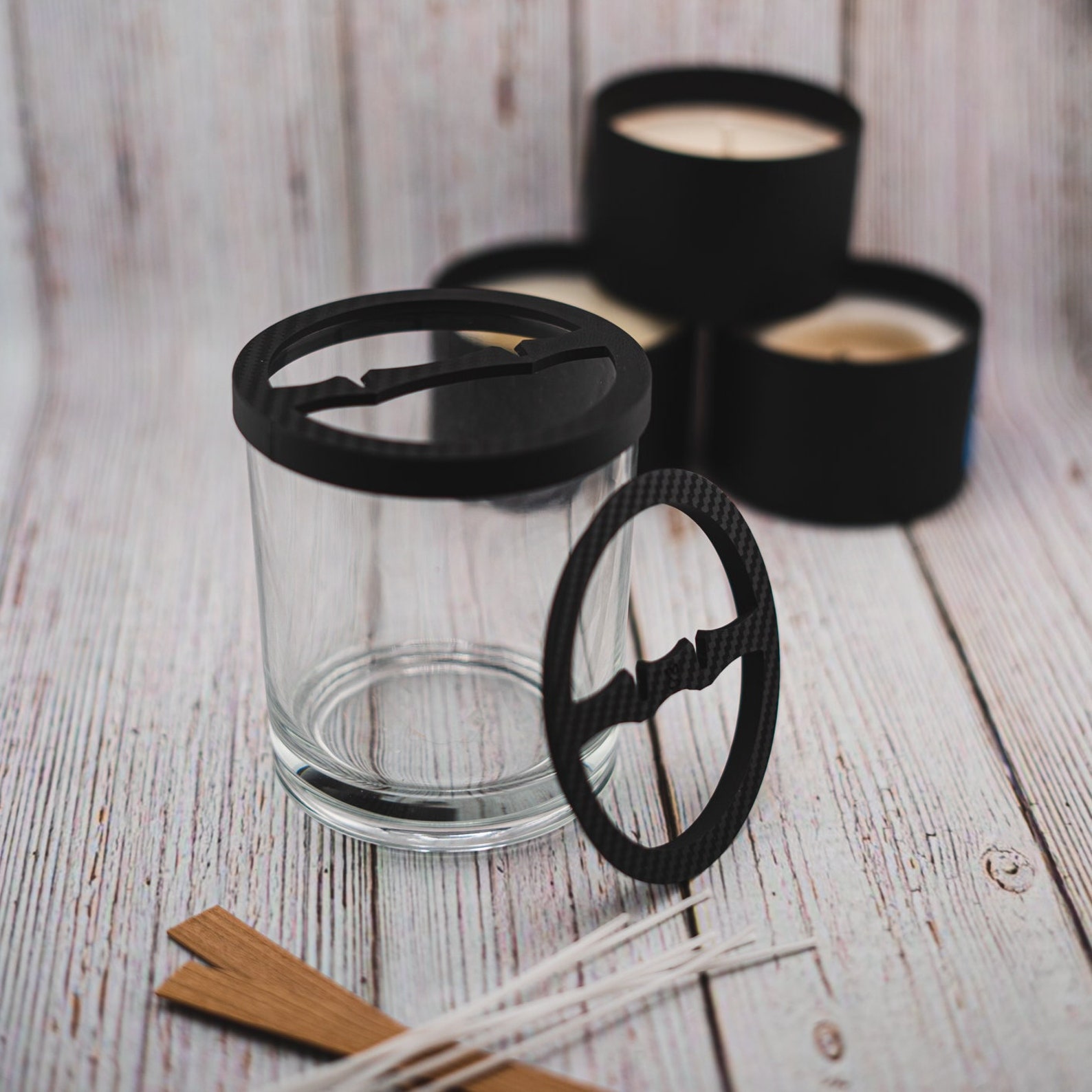 Wick Holder for Double Wick Candle Making Custom-sized for Your Dual ...