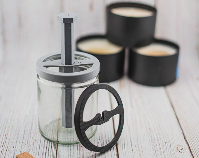 Custom-sized DUAL Wick Centering Tool and Wick Holder Combo Pack - the ...