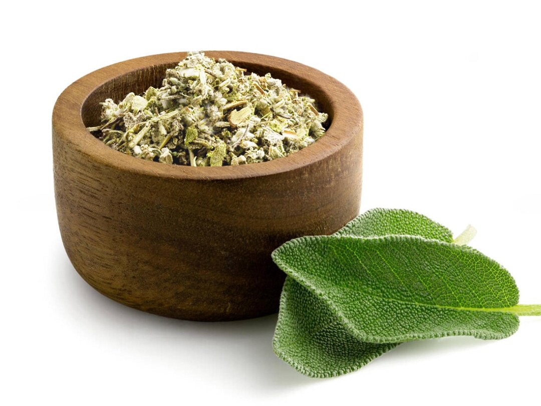 Organic Moroccan Sage Leaves: A Sensory Journey to the Mountains of Morocco El Salmia, Salvia ...