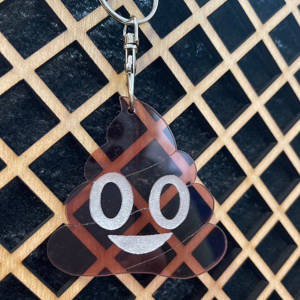 Poop Keychain - Etsy