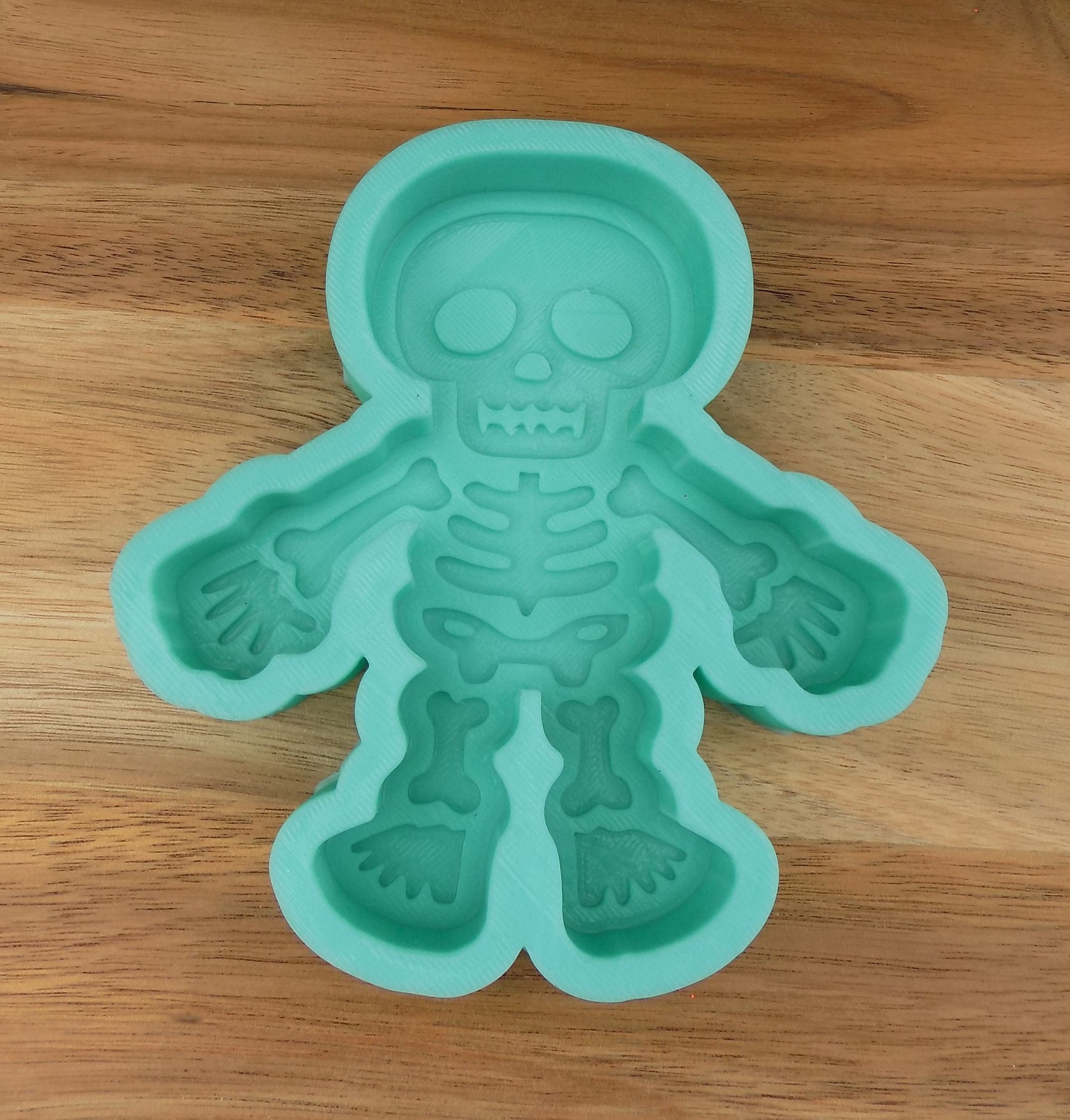Spooky Scary Skeleton Mold Housing 3d-printed Freshie Mold for ...