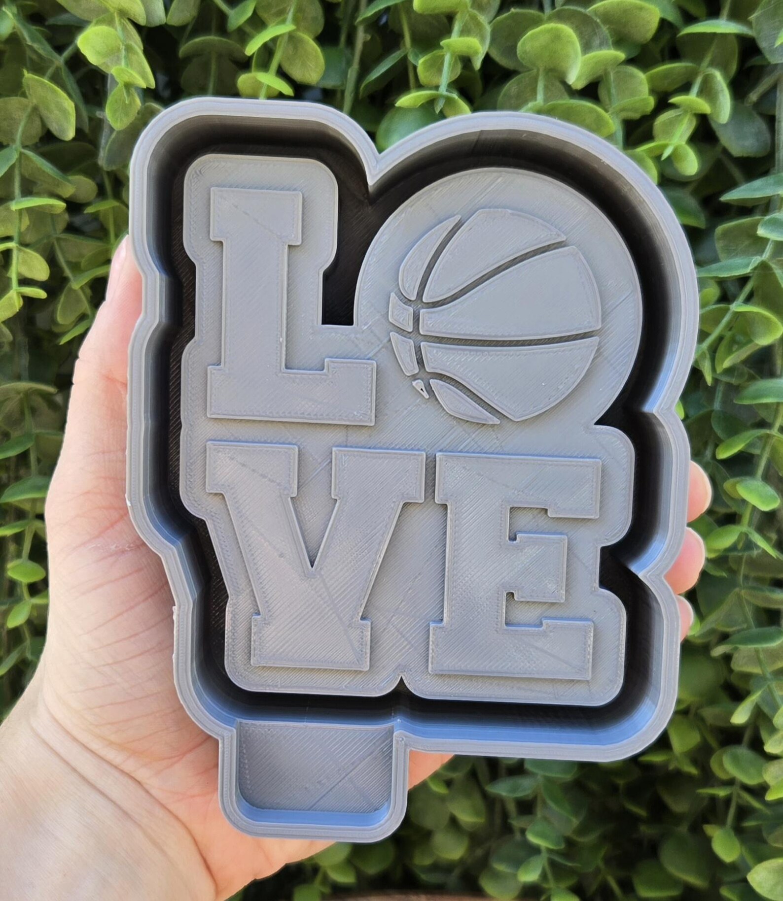 Love Basketball Car Freshie Mold Housing: Sport-themed 3d-printed Mold ...