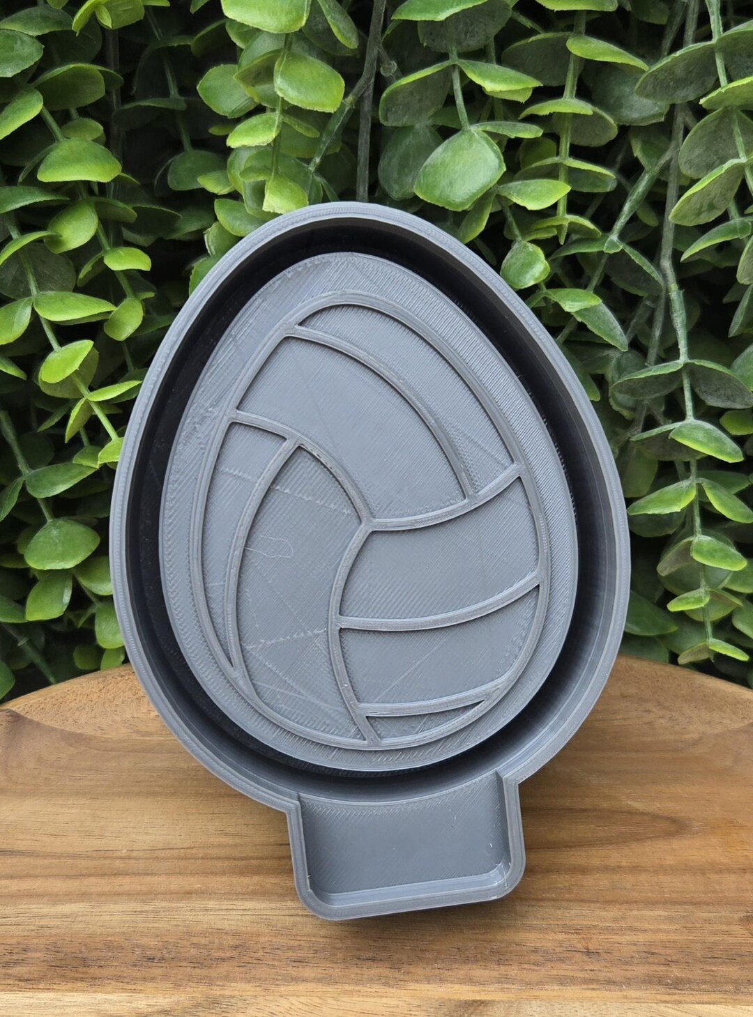 Volleyball Easter Egg Mold Housing: 3D Printed Silicone Freshie Mold ...