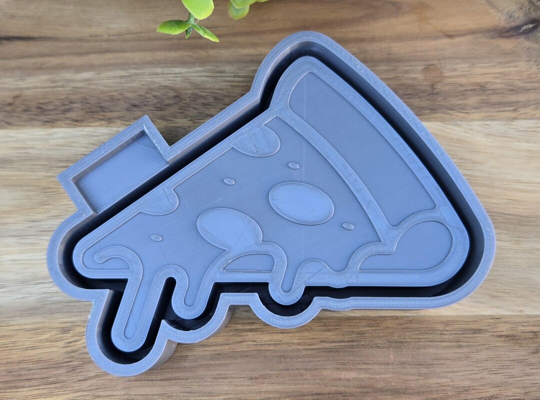Pizza Slice Freshie Mold Housing: 3D Printed Silicone Mold DIY - Etsy