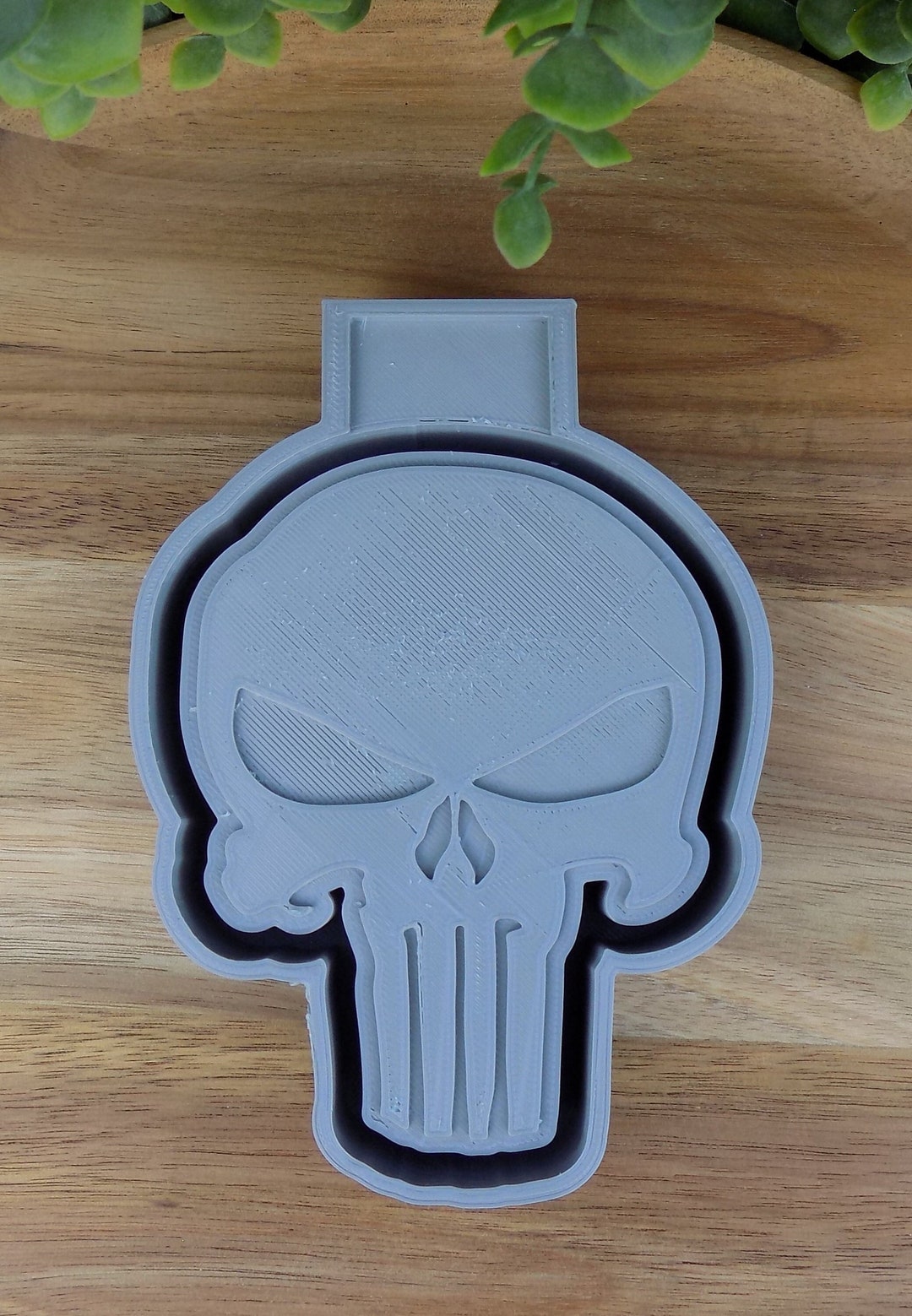 Skull Mold Housing Comic Book Themed 3d-printed Mold DIY Handmade ...