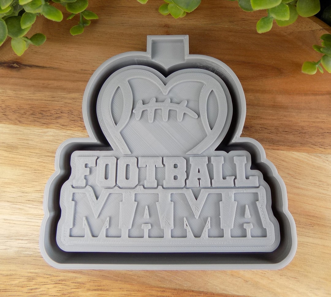 Sporty Football Mama Mold Housing | Boy/girl Mom 3d-printed Mold | DIY ...