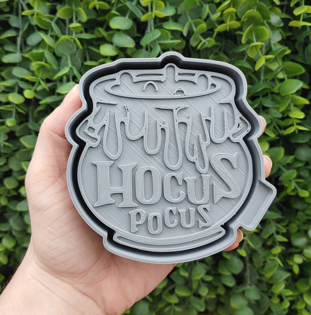 Halloween Caldron Mold Housing Witch Themed 3d-printed Mold DIY ...