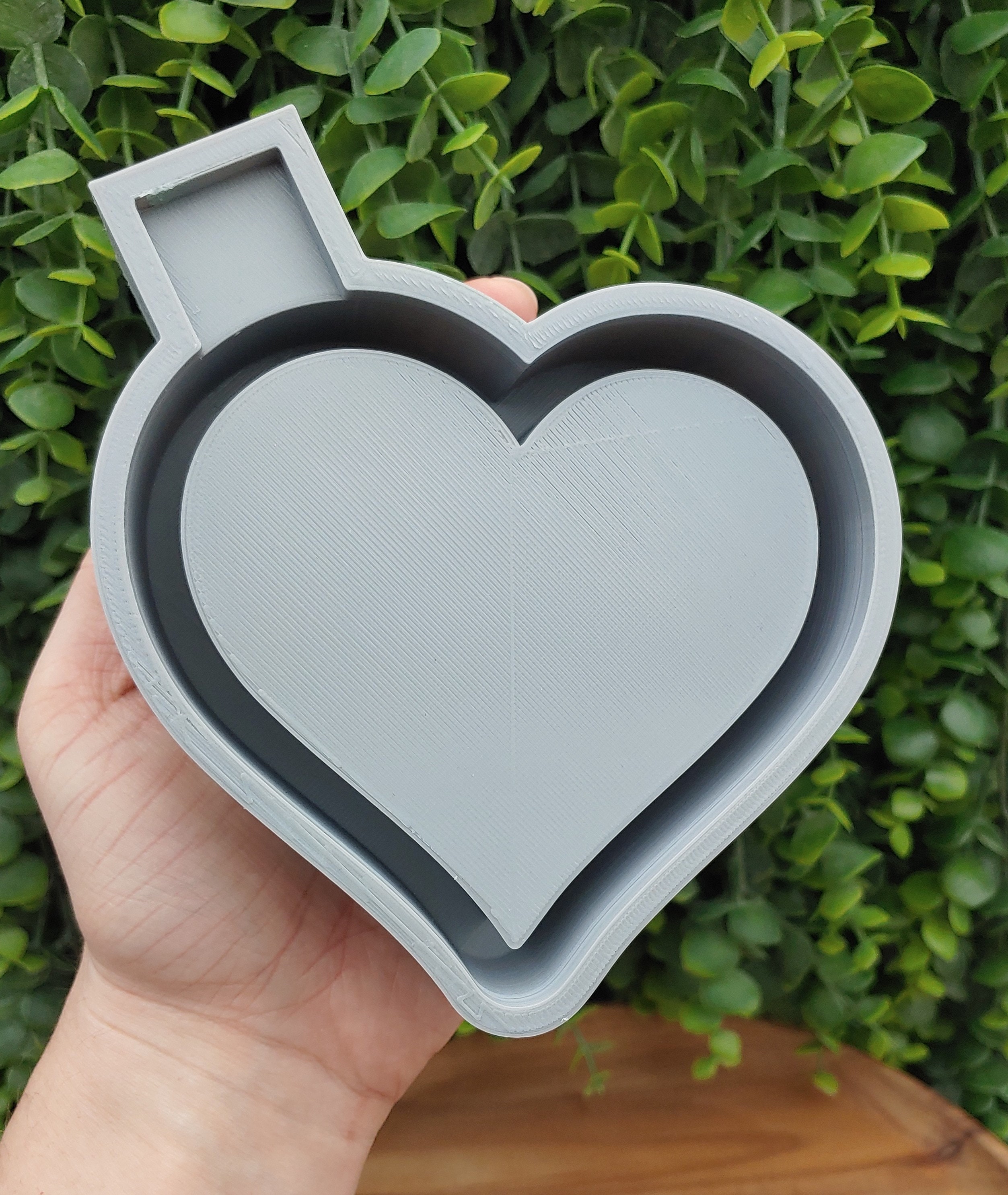 Heart Outline Freshie Mold Housing Cute 3d-printed Mold Maker DIY ...