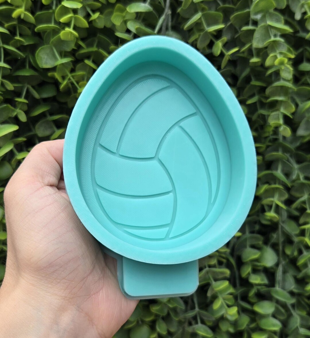 Egg-shaped Volleyball Freshie Mold: Easter Themed Sports Crafts - Etsy