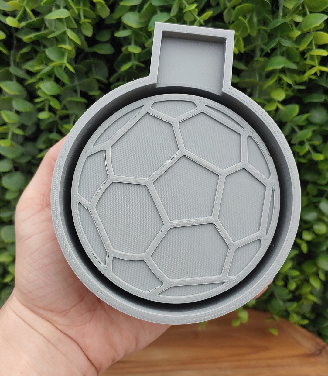 Soccer Ball Mold Housing: 3D Printed DIY Silicone Mold Maker - Etsy