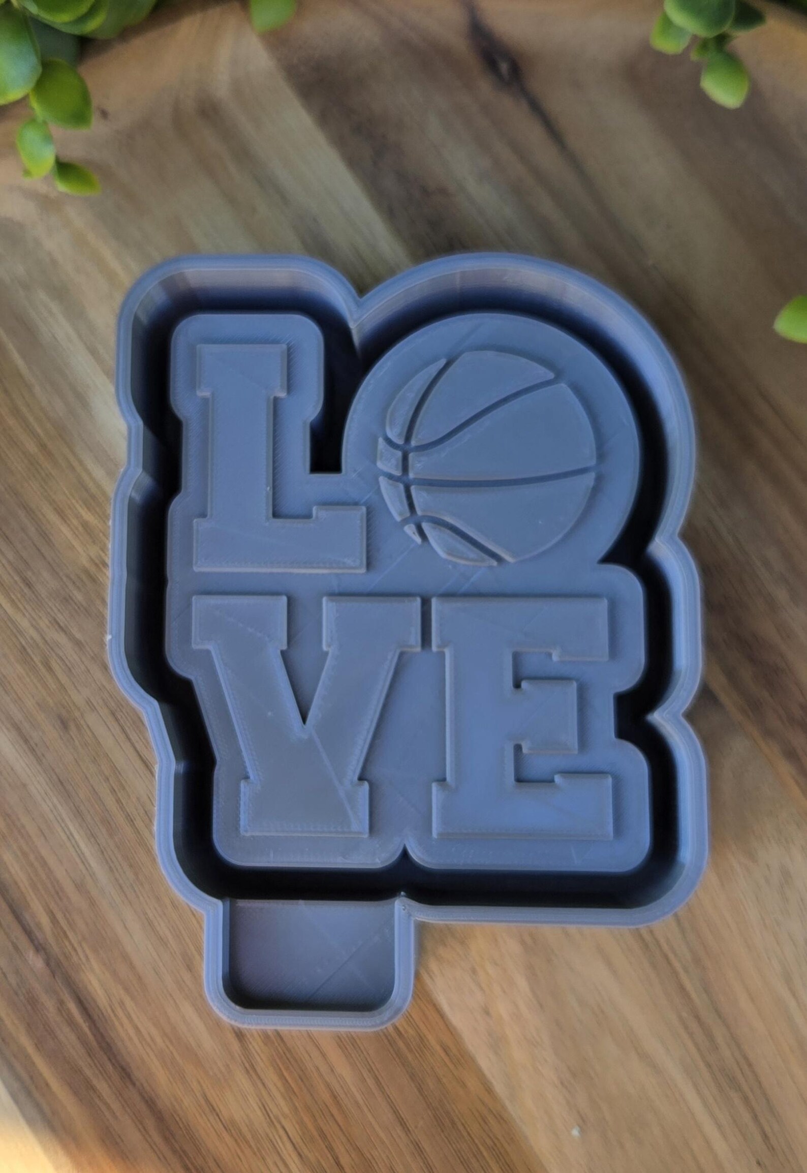Love Basketball Car Freshie Mold Housing: Sport-themed 3d-printed Mold ...