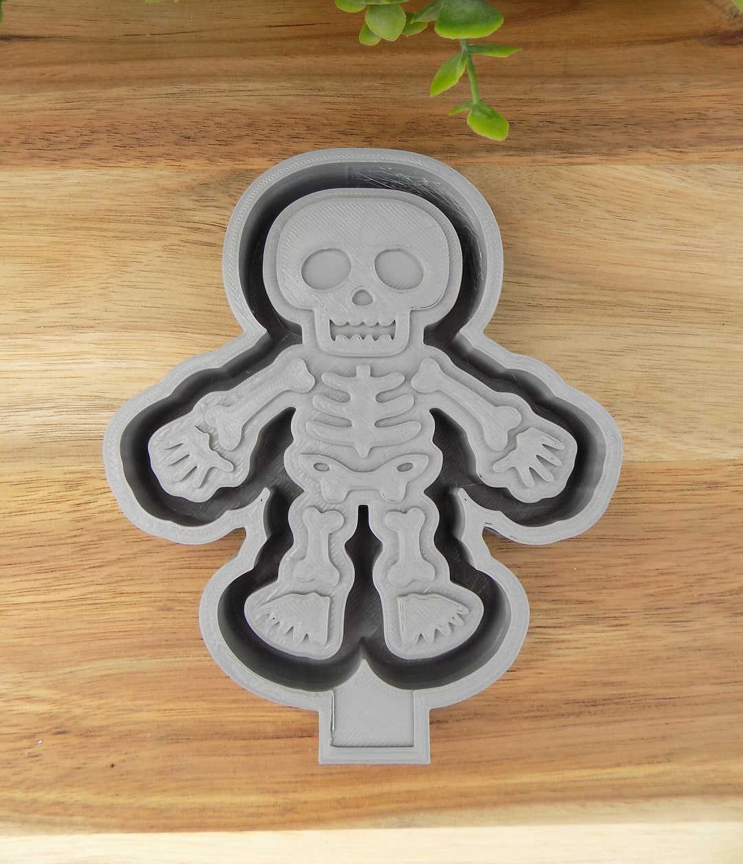Spooky Scary Skeleton Mold Housing | 3d-printed Freshie Mold for ...