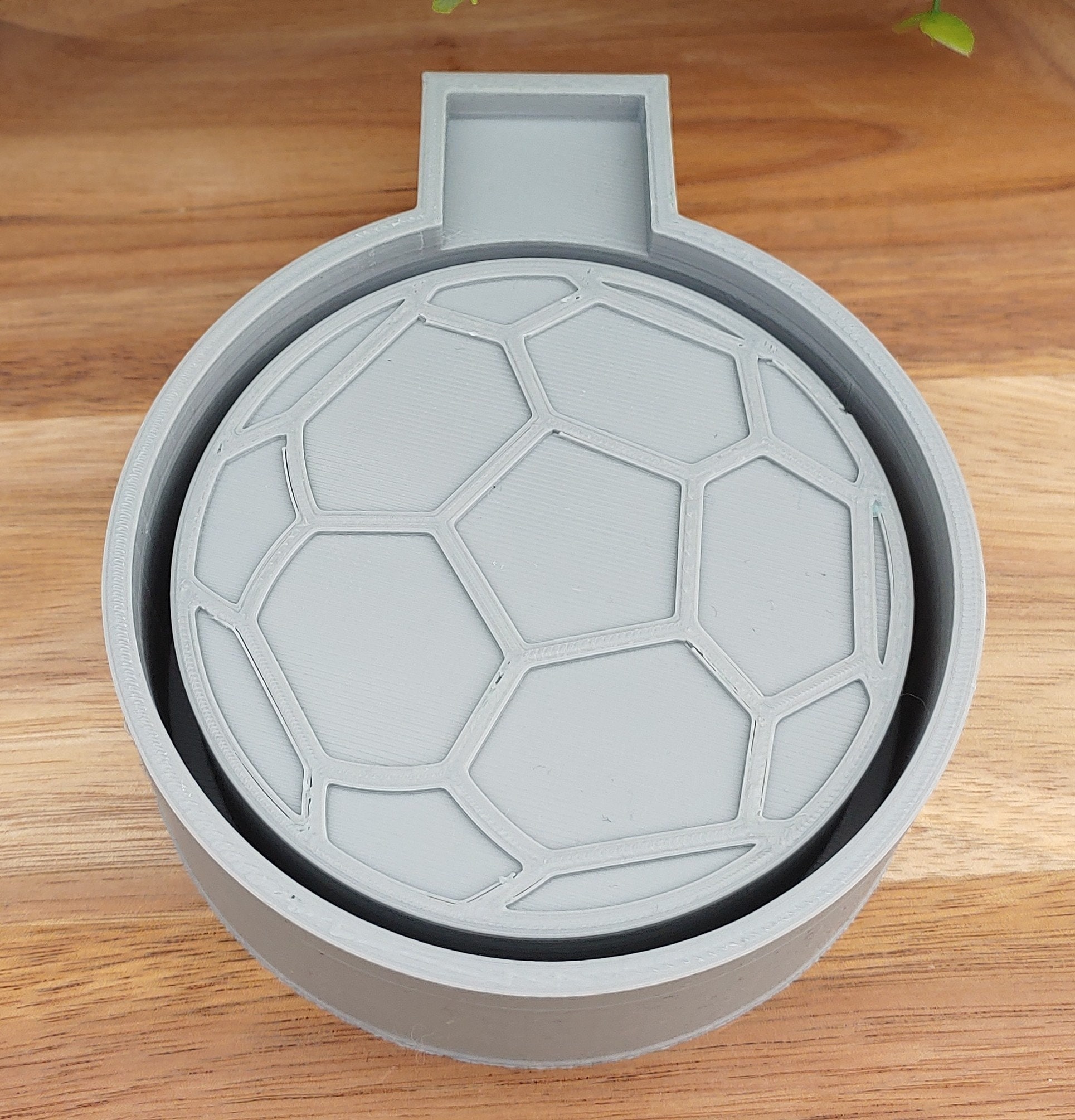 Soccer Ball Mold Housing: 3D Printed DIY Silicone Mold Maker - Etsy