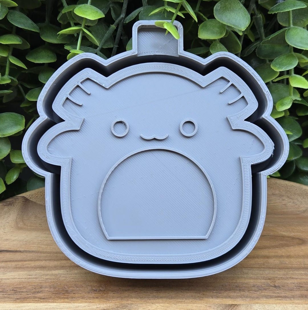 3D Printed Axolotl Mold Housing: DIY Silicone Freshie Mold Maker - Etsy