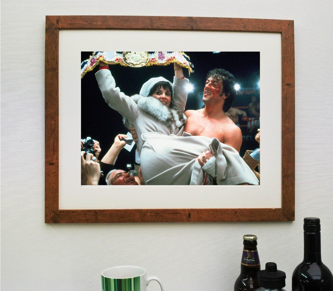 Rocky Balboa Sylvester Stallone Adrianne Celebrate Poster - Etsy