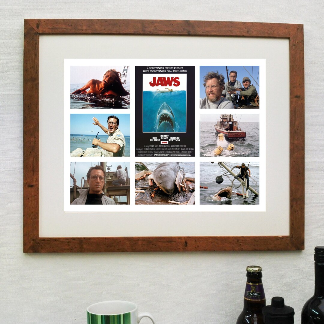 Jaws Movie Scene'it Poster - Etsy