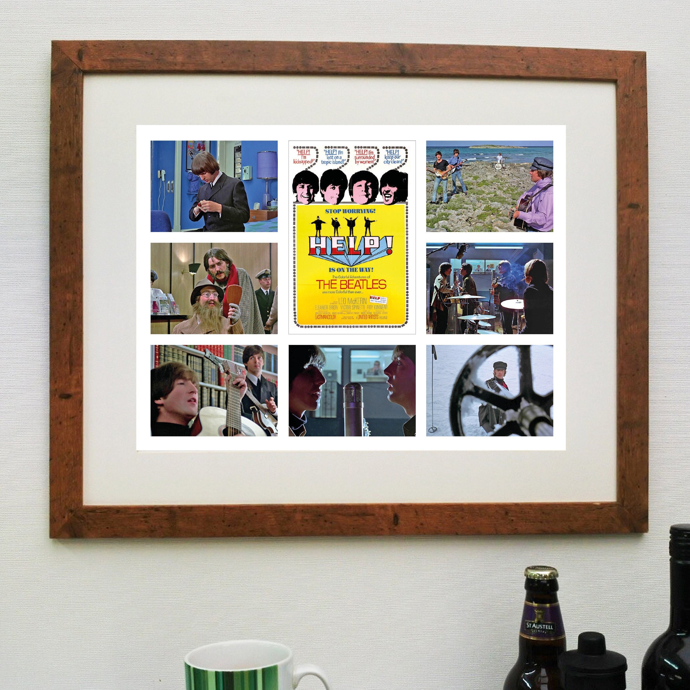 The Beatles Help Movie Scene'it Poster - Etsy
