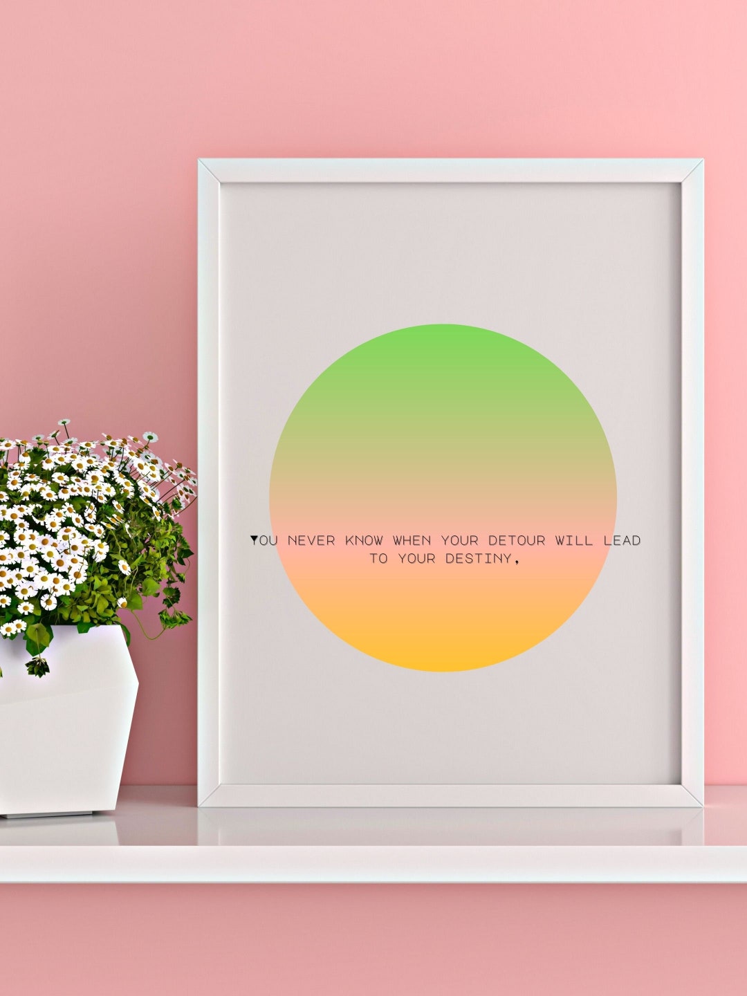 Wall Art, Wall Decor, Inspirational Quote, Inspirational Art, Quote ...