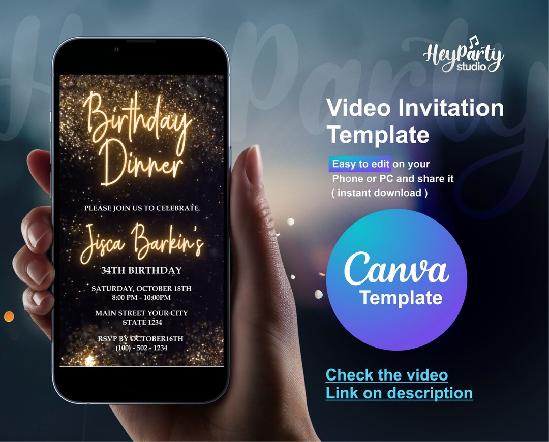 Dinner Invitation, Dinner Party Invitation, Supper Club Invites, Dinner ...