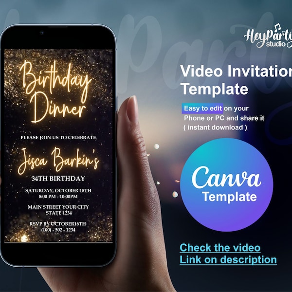 Supper Club Invitation - Etsy