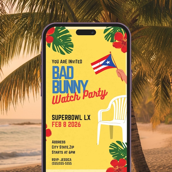 Bad Bunny Lx Superbowl - Etsy UK