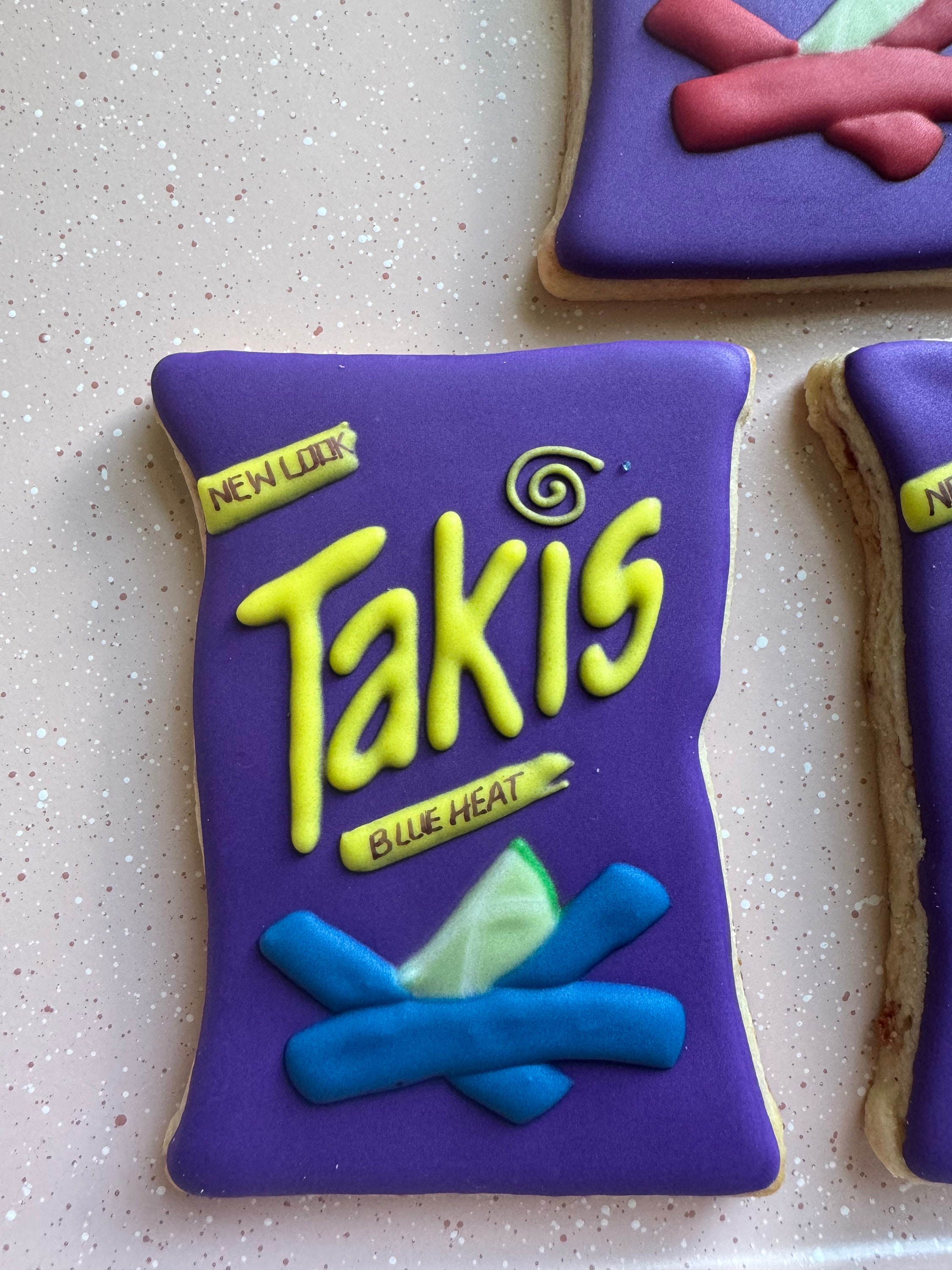 1 Dozen Custom Decorative Cookies L Takis | Chips L Birthday | Party ...