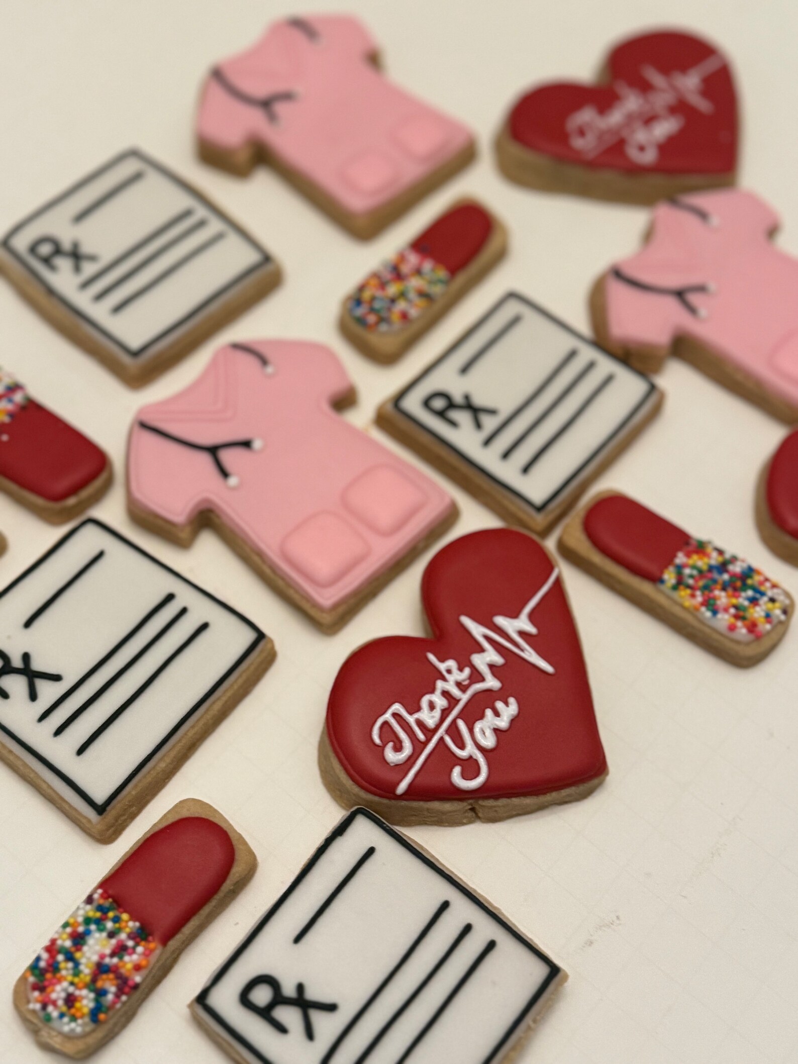 1 Dozen Custom Decorative Cookies L Nurse Appreciation | Healthcare ...