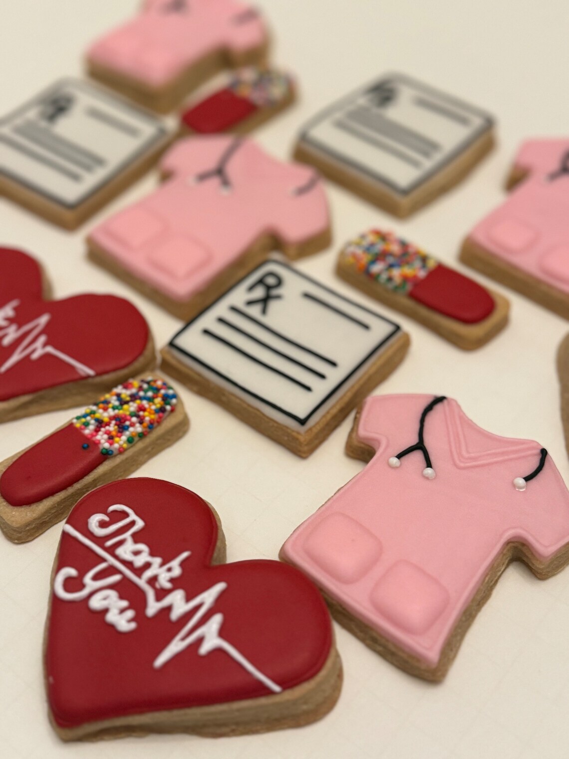 1 Dozen Custom Decorative Cookies L Nurse Appreciation | Healthcare ...