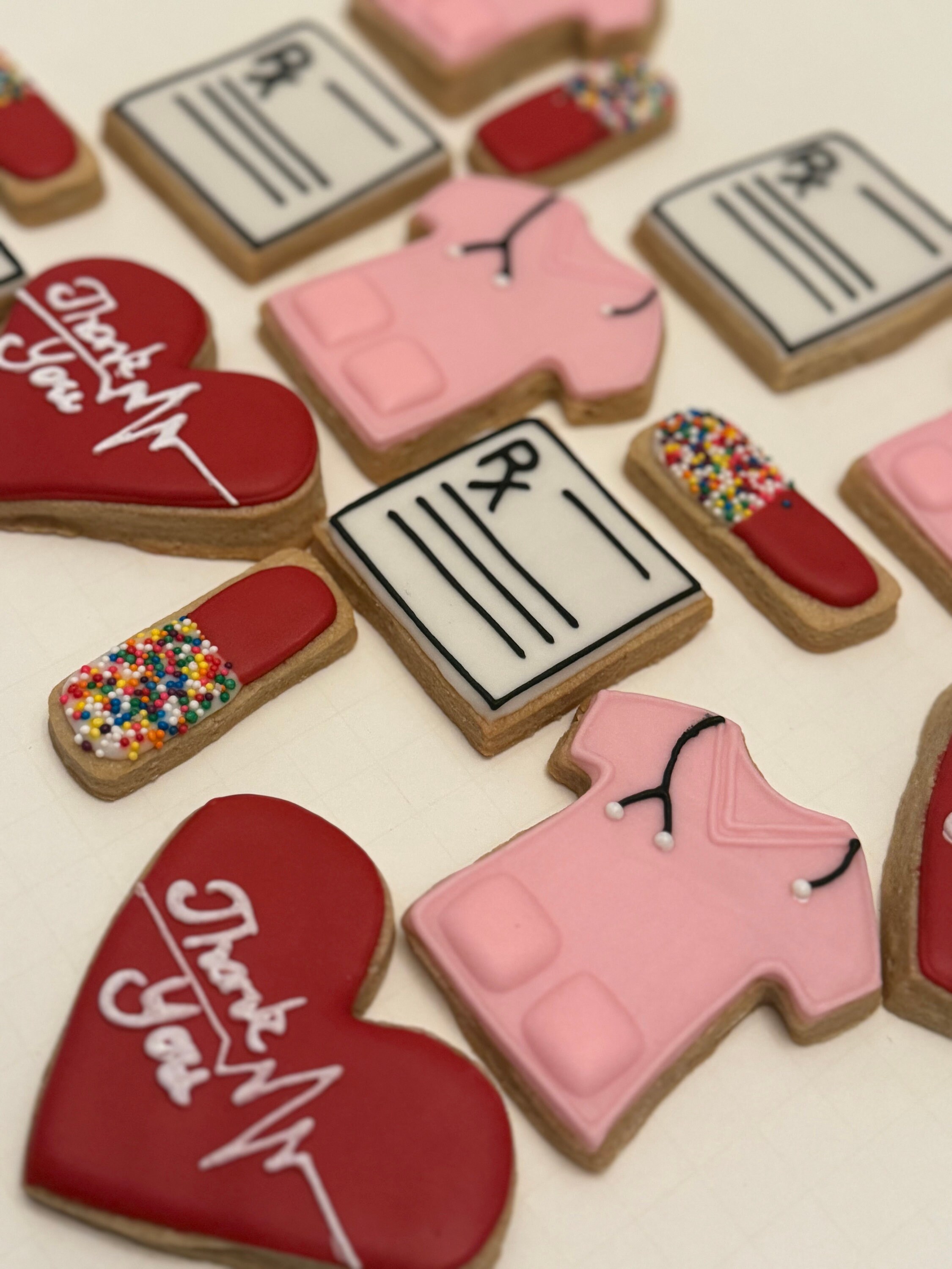 1 Dozen Custom Decorative Cookies L Nurse Appreciation | Healthcare ...