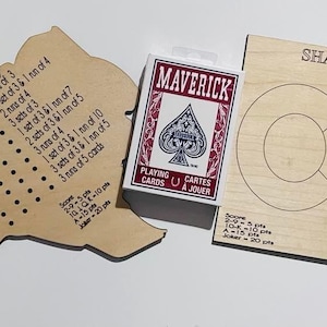 Shanghai Rummy or Frustration Rummy Travel Games - Tx and CO State ...