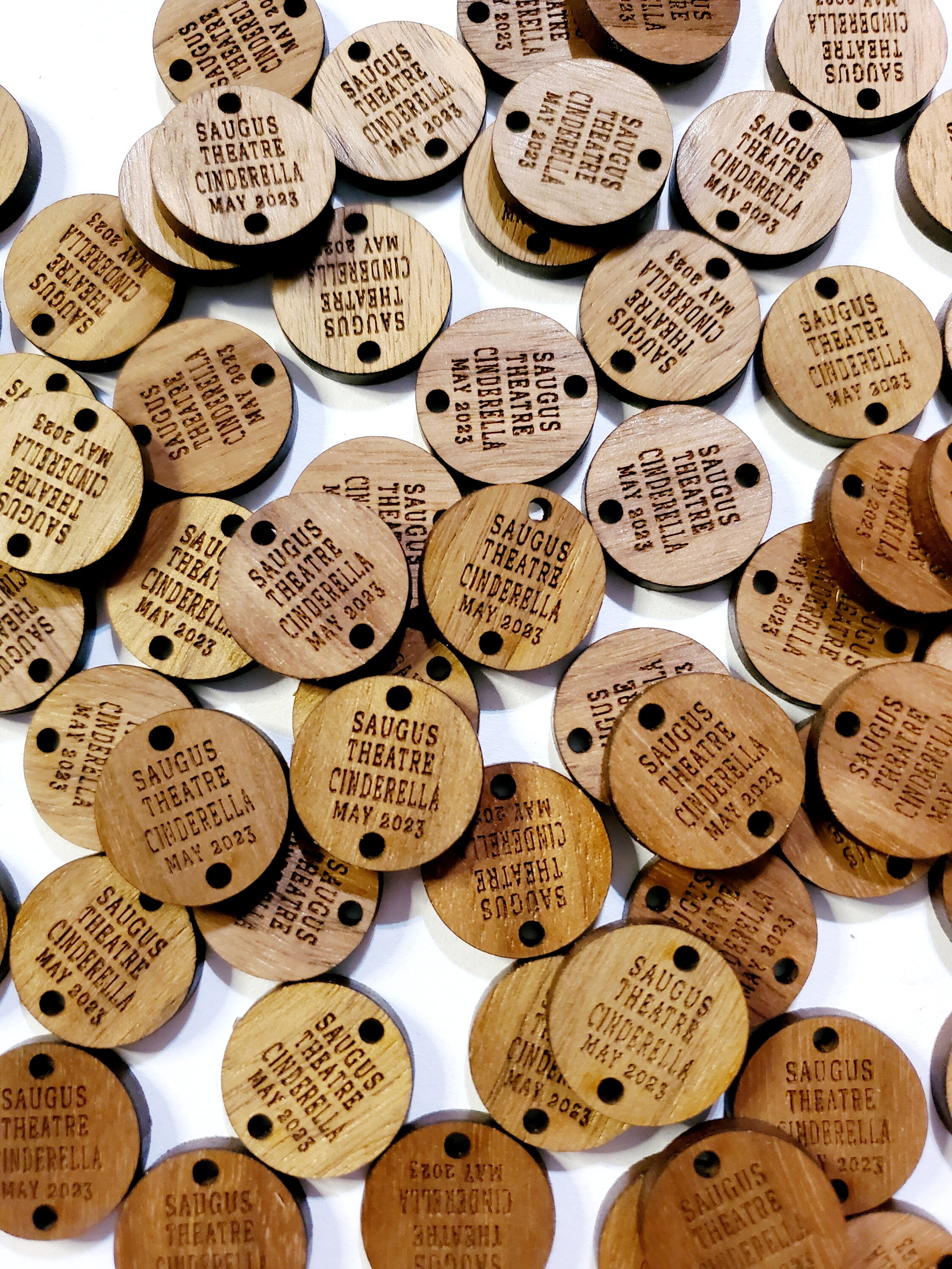 Crochet or Knitting Charms/tags - Wooden Tags/labels- Fabric Charms ...