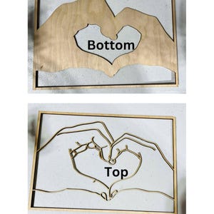 Heart Hands Sign - Digital File - SVG Only - Customize to Fit Your ...