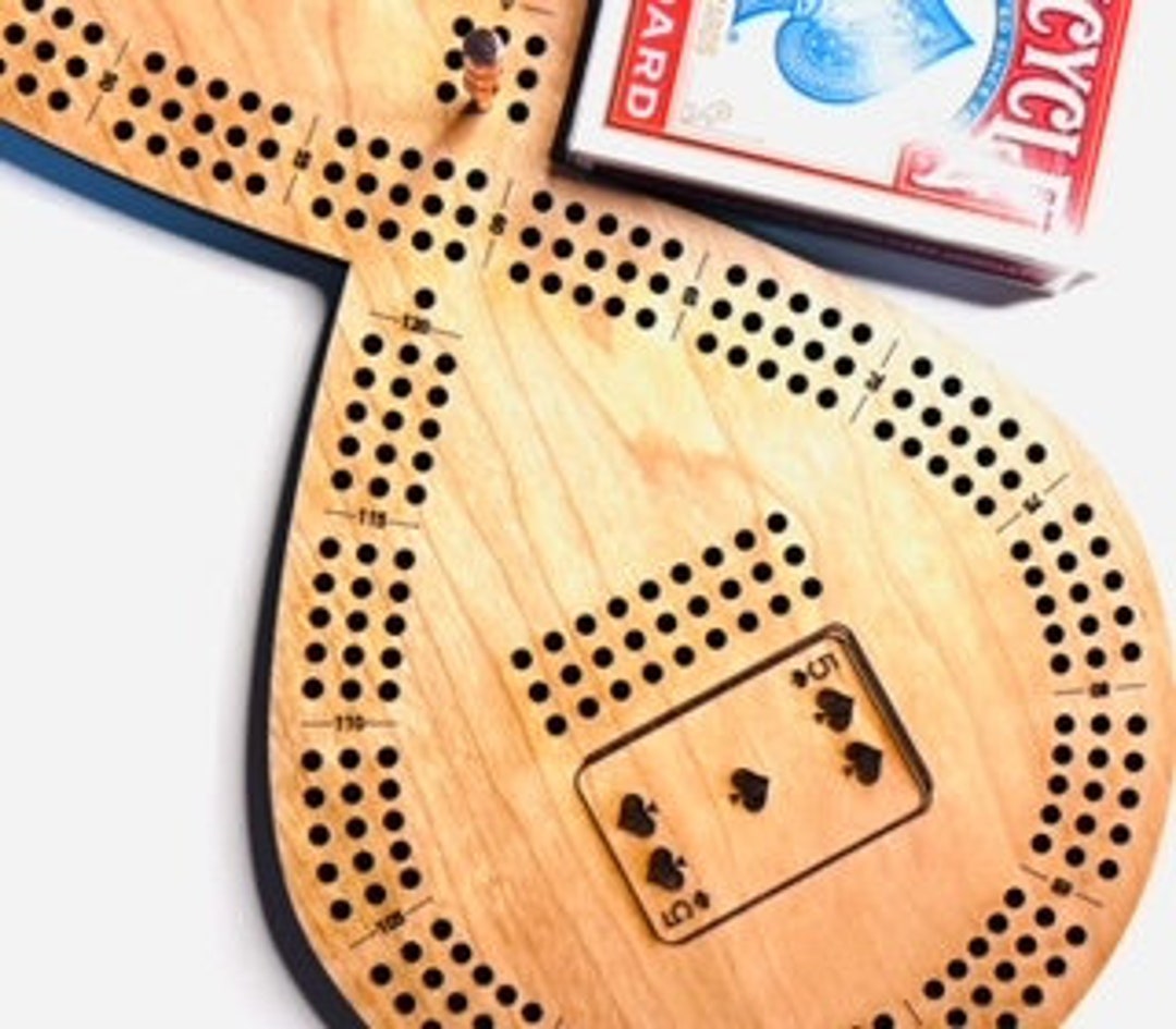 Cribbage Board Games Custom Made to Order Infinity Shape - Etsy