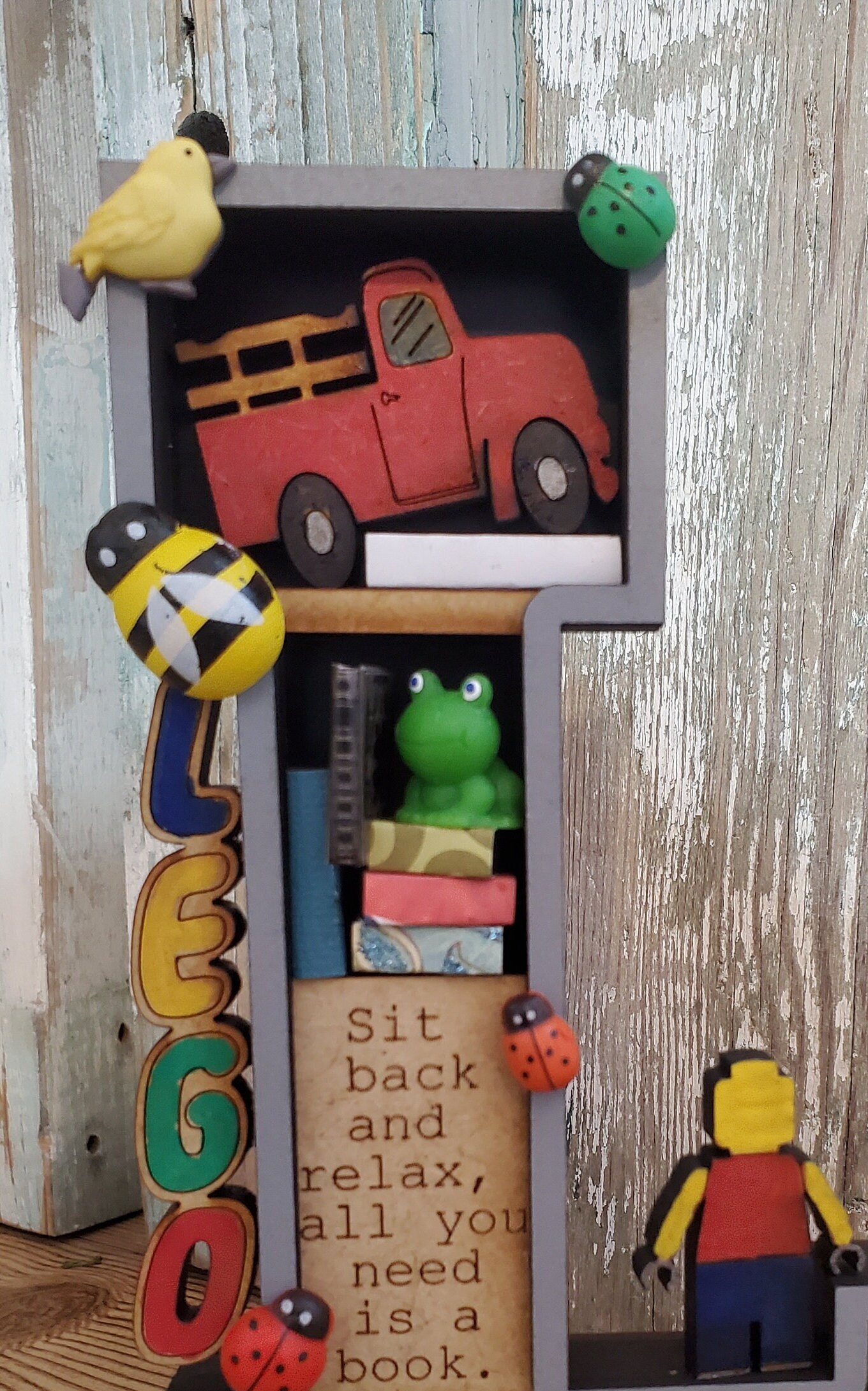 Miniature Alphabet Bookshelf Letter j ONLY - Etsy