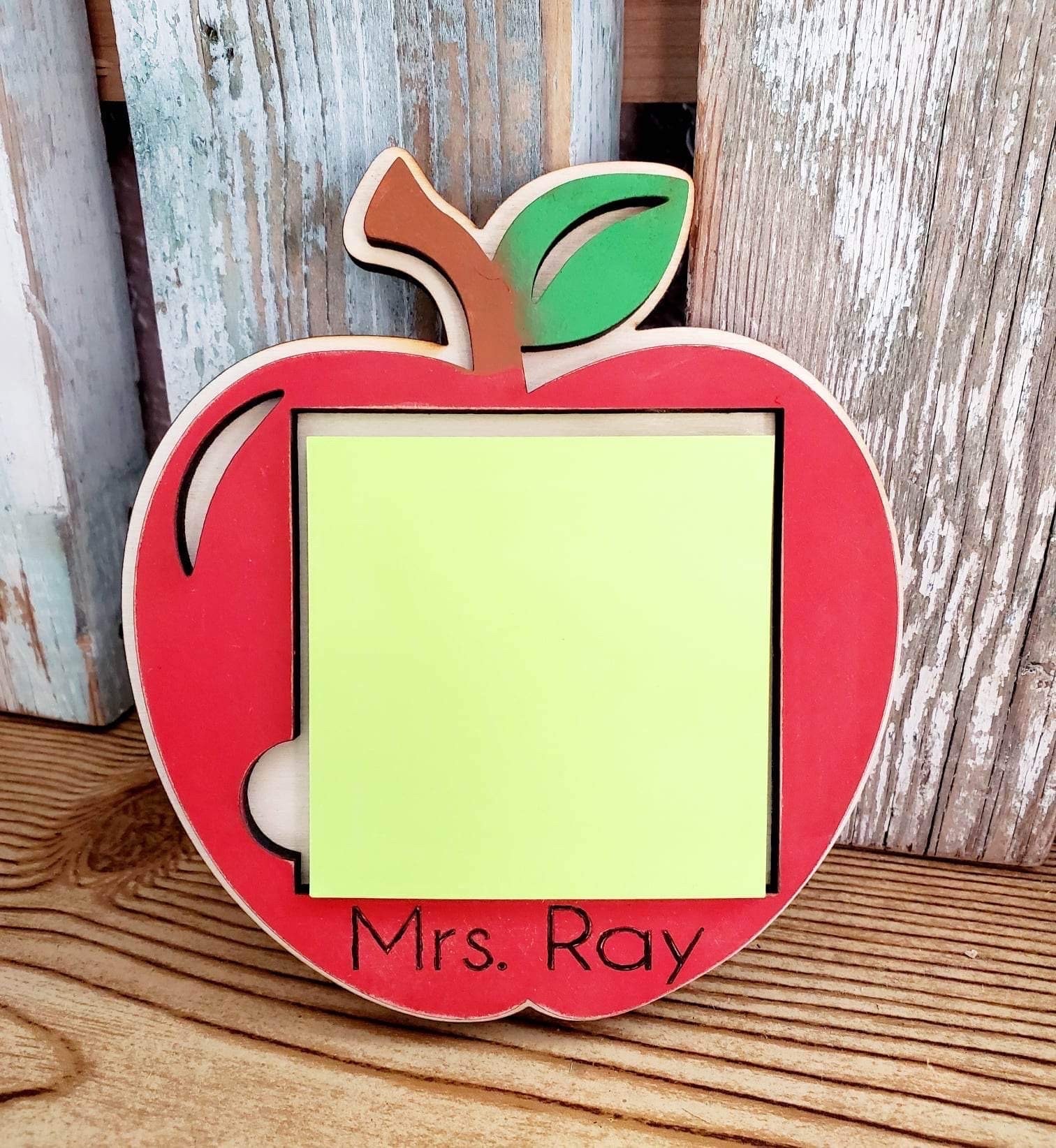 Teacher Post It Note Holders Perfect for Teacher Appreciation - Etsy