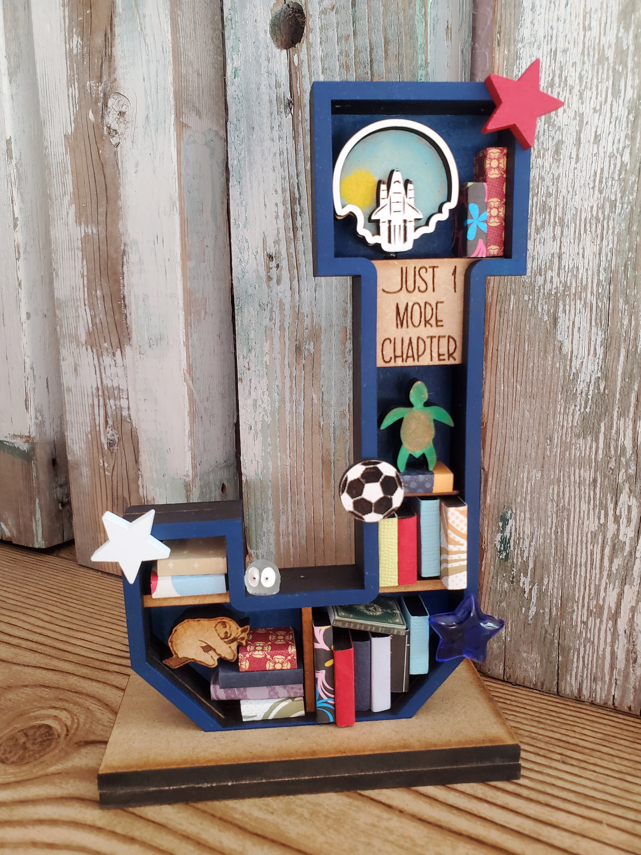 Miniature Alphabet Bookshelf Letter j ONLY - Etsy