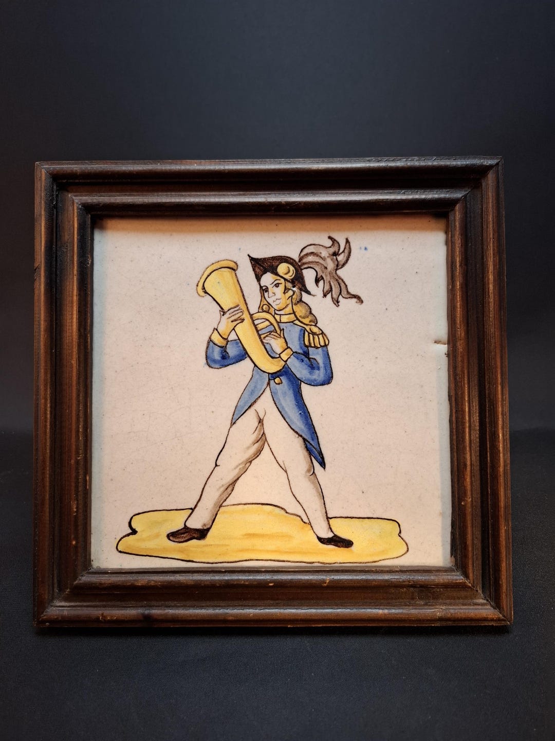 Antique Valencian Faience Tile – 15 X 15 Cm (6 X 6 Inch) – Ninot ...