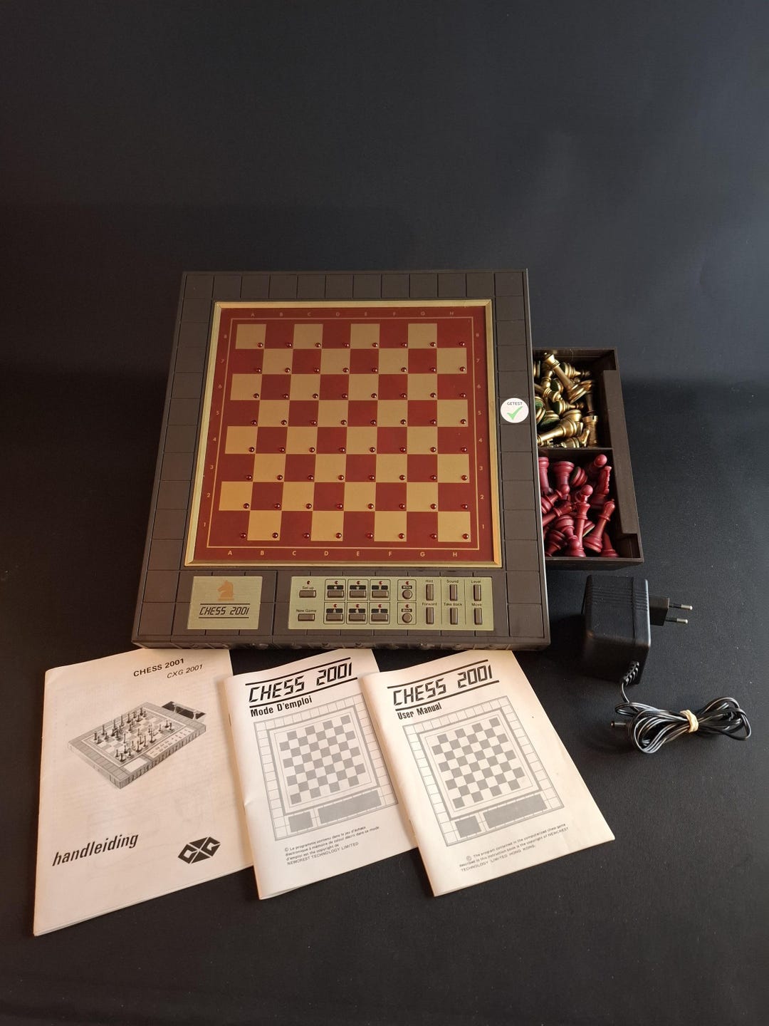 Vintage CXG Chess 2001 Electronic Chess Computer – Complete Set With 64 ...
